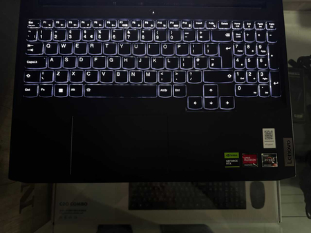 Lenovo Gaming 3 Ryzen™ 5-5500H озу16гб 512ssd NVIDIA RTX 2050