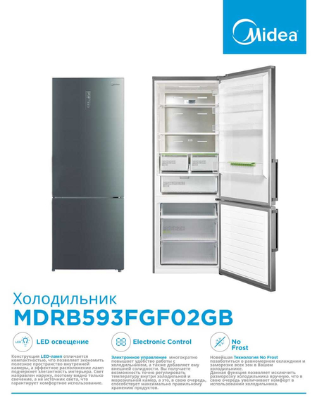 Холодильники Midea