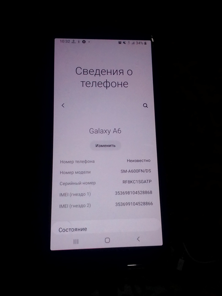 Galaxy A6 soteladi