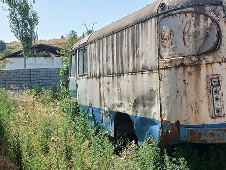 Автобус на запчасти