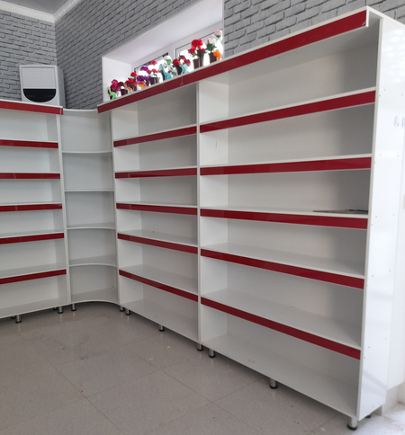 Мебель на закас полка для магазин и аптека