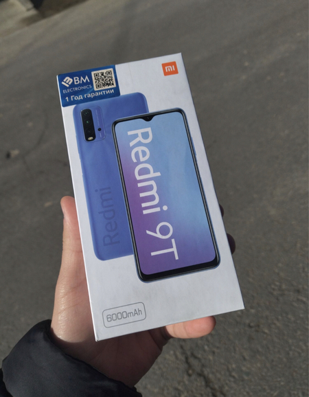 Redmi 9T 128Gb karobka