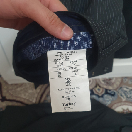 Kostyum shim Turkiya komplekt