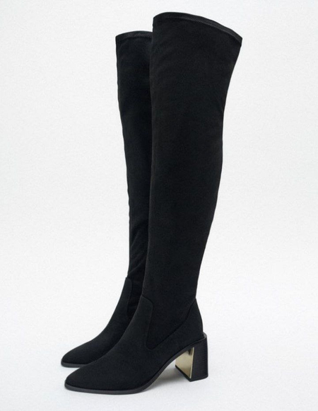 Zara отличные сапоги