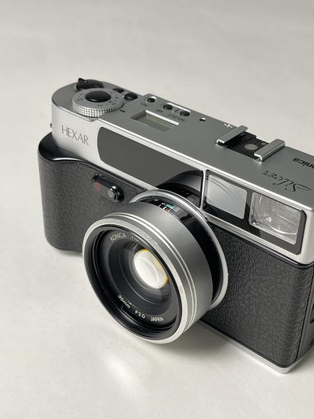 Фотоаппарат пленочный, Konica Hexar Silver