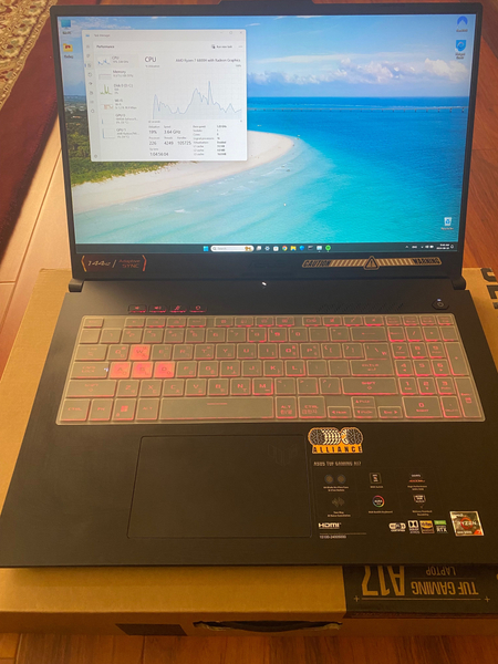 ASUS TUF GAMING A17 (игровой ноут)