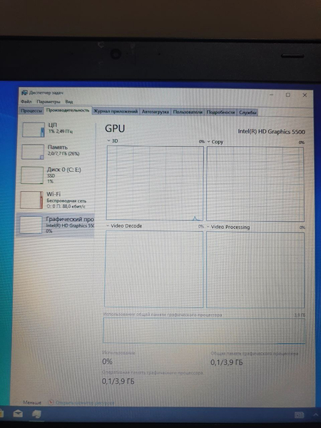 Lenovo T450 i5-5300u 8/256gb SSD