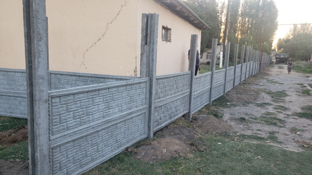 ЕВРОЗАБОР 230000\Железобетонный забор\ бетонный забор БЕЗ УСТАНОВКИ