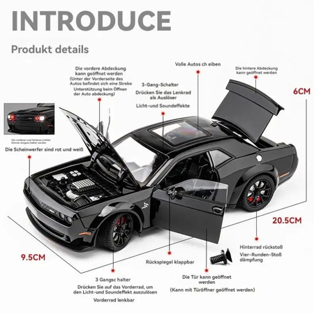 Ford Mustang Shelby GT 500 железная машинка металлическая - Доставка
