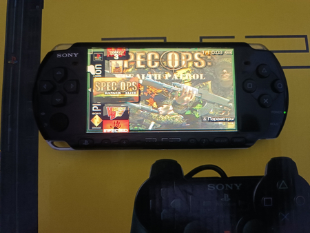 PSP 3000 model  32 GB в памяти 110 игр +ps1 игры