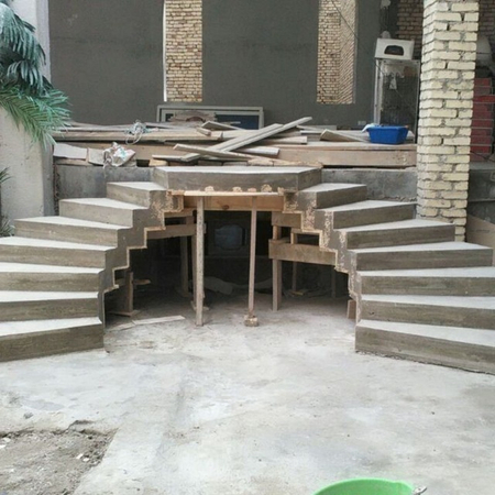 Beton Zinalar Lestnisa