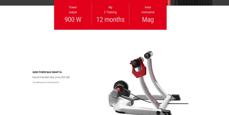 Велостанок Elite Qubo Power Mag Smart B+