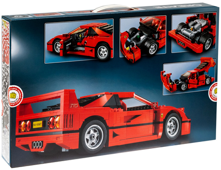 Конструктор BELA Ferrari F40,1157 деталей, (аналог LEGO Creator 10248)