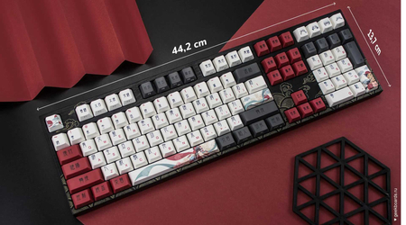 Игровая механическая клавиатура Varmilo VED108 Beijing Opera PBT