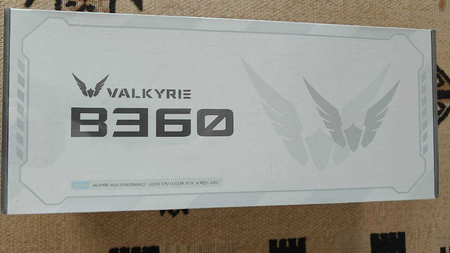 Водяное охлаждение VALKYRIE B360 WHITE ARGB 360mm Liquid CPU Cooler