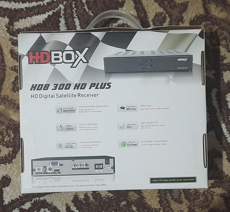 HD box 300 plus тунер