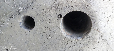 Beton teshish suvsiz teshish beton g'isht shlaka blok teshish xizmatla