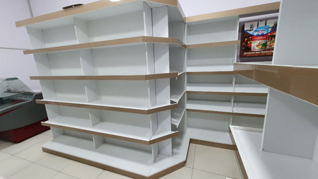 Новые полки для магазина