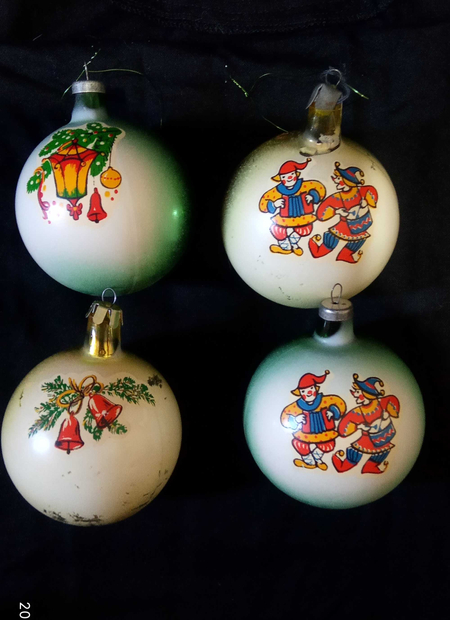 Советские ёлочные игрушки