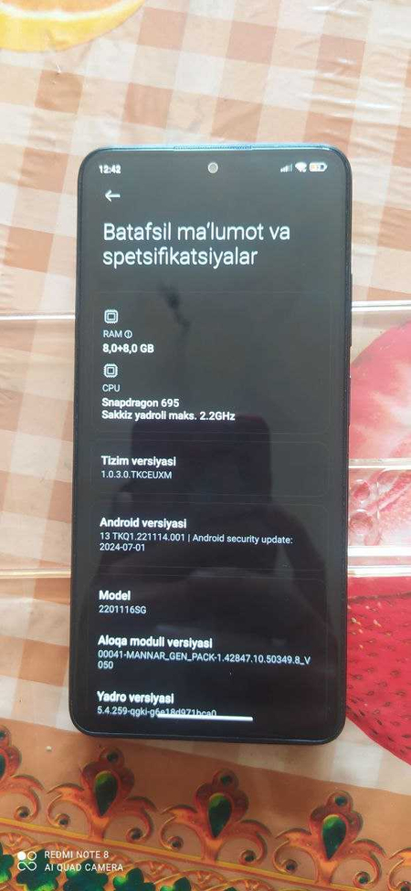 Redmi note 11 pro 5G