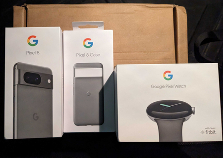 Google Pixel 8. Бонус: Google Pixel Watch (Wi-Fi)
