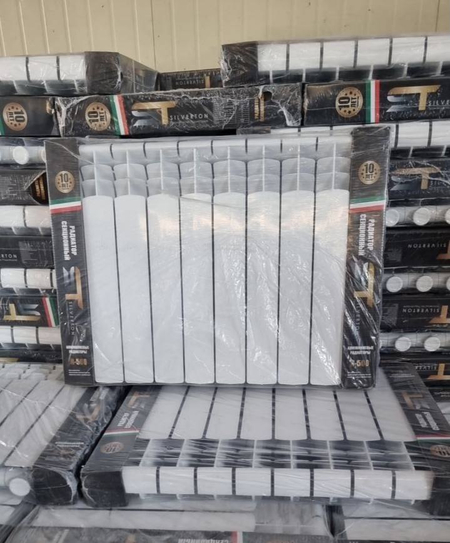 RUSSIYA berndida ishlab chiqarilgan bimetal radiator 10 yil garantiya