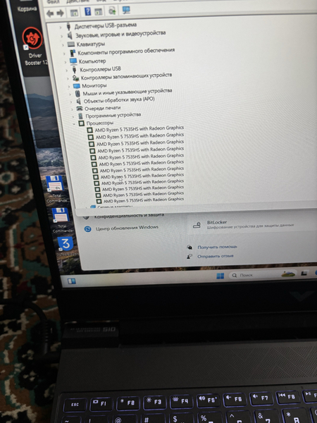 Ноутбук игравой HP Victus  Rayzen 7