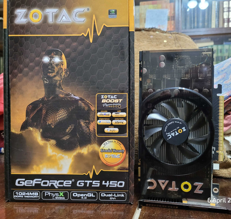 CORE I3 2100/ECS H61/ZOTAC GTS 450