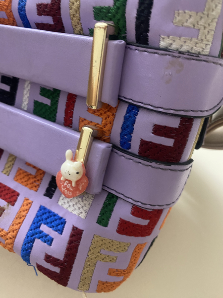 Сумка кросс-боди Fendi Roma из натуральной кожи и канвы sumkasi