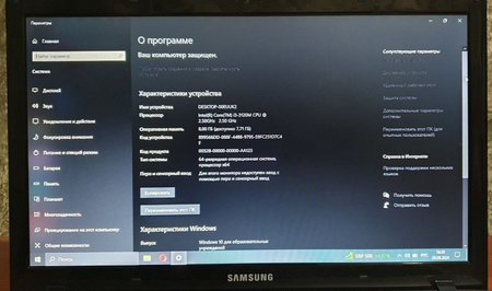 Ноутбук, Samsung i3