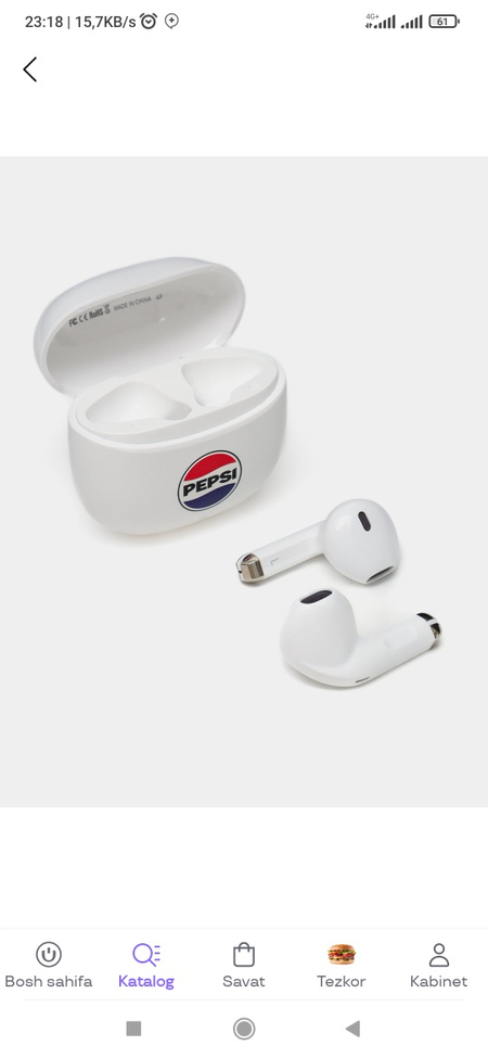 Pepsi Earbuds navushnik