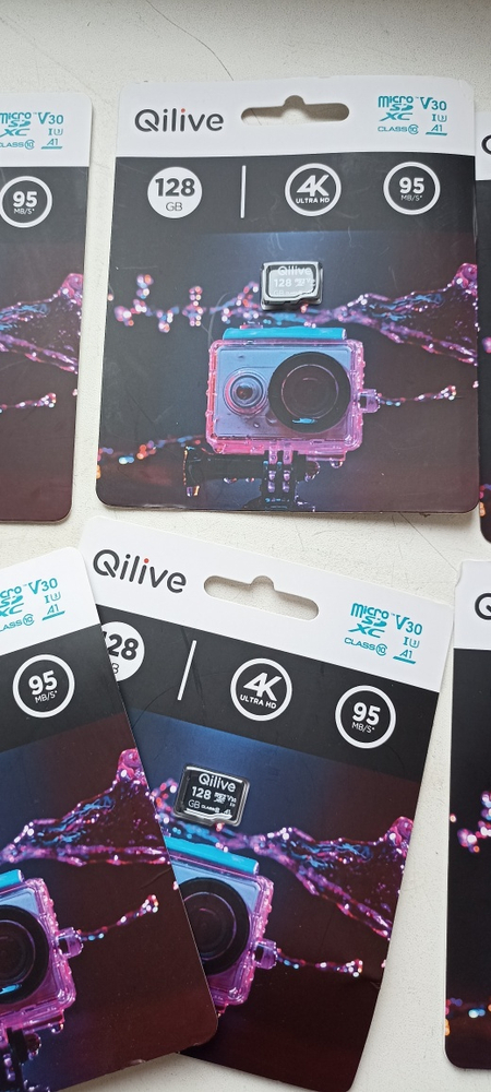 micro sd карта 128 ГБ. новая.
