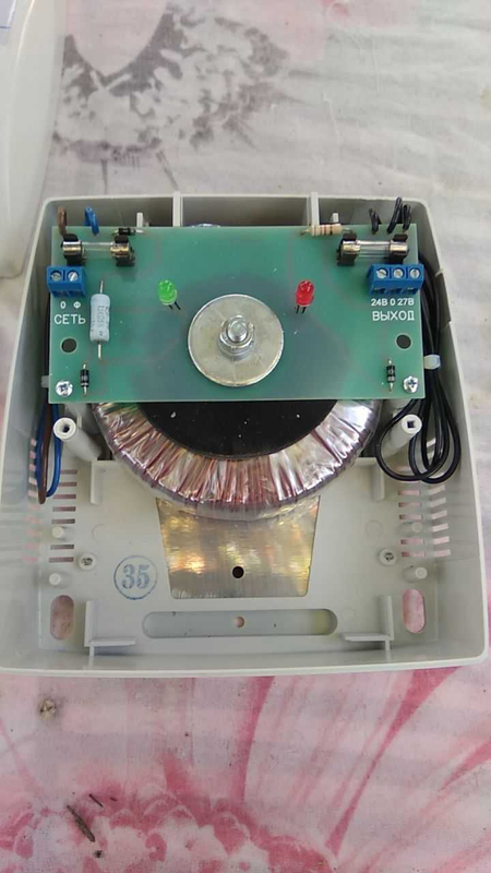 Трансформатор тороидальный на 24-27v 5A