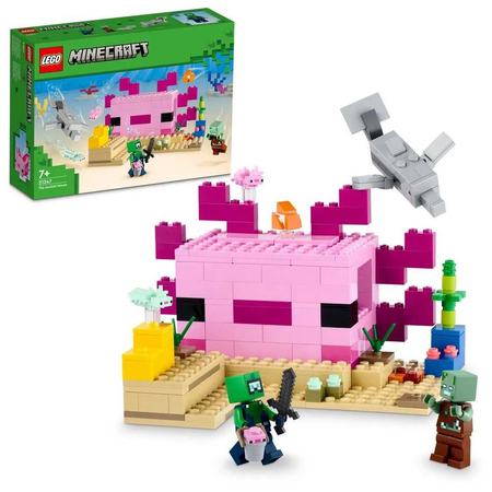 LEGO Minecraft Дом аксолотля, 21247