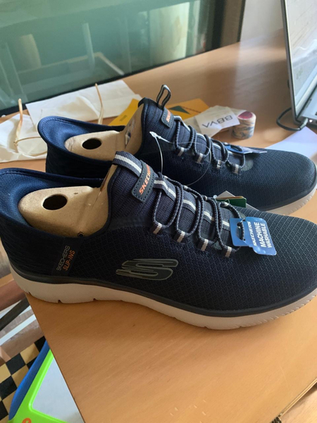 Skechers 45 razmer размер синие
