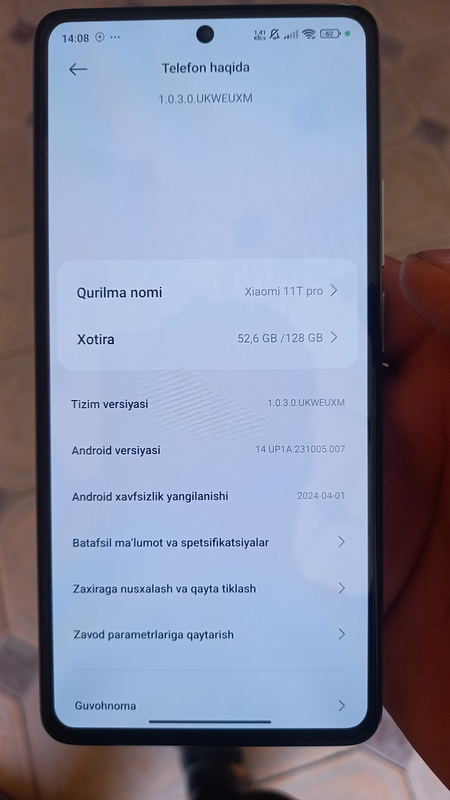 XIAOMi  Mi 11T 8+8/128 5G