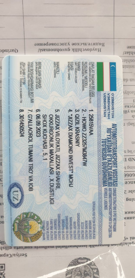 Самосвал HOWO 25 тонна