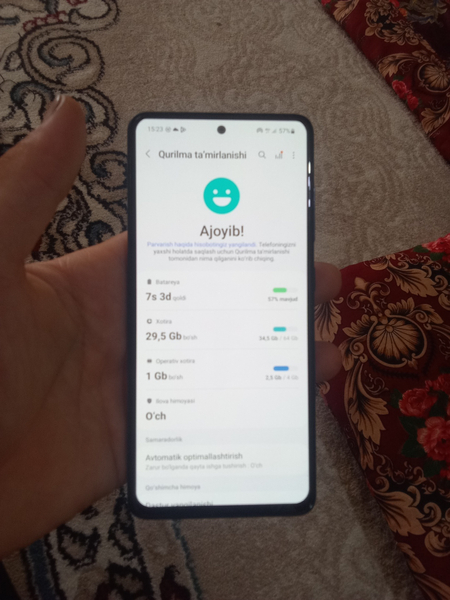 Telifon a51 xolati idial