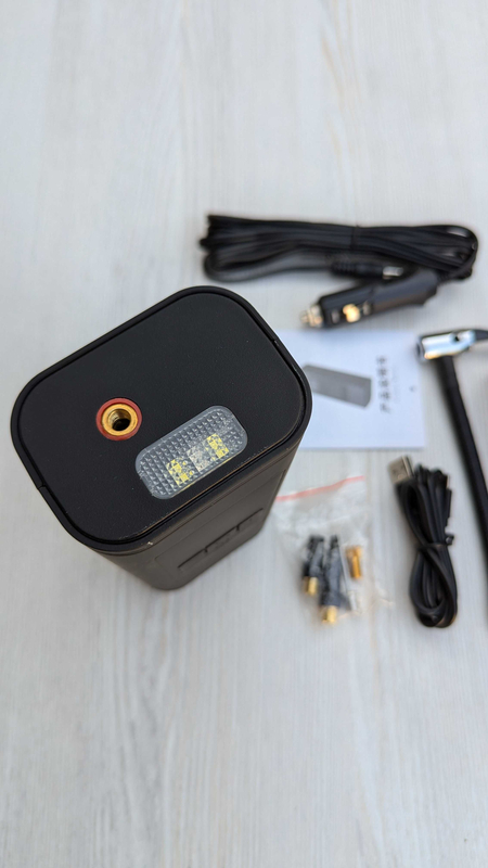 ПОРТАТИВНЫЙ автокомпресор - с функцией PowerBank!