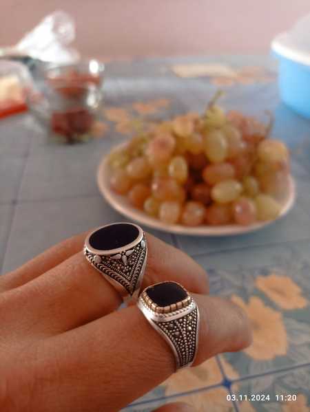 Kumush juzuk satladi 925