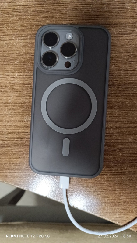 Iphone 15 pro naturial titan 16 sikl dual sim