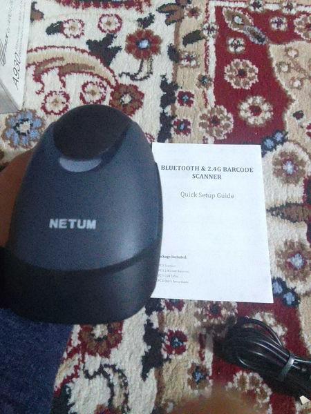 Scaner barcode NETUM D2