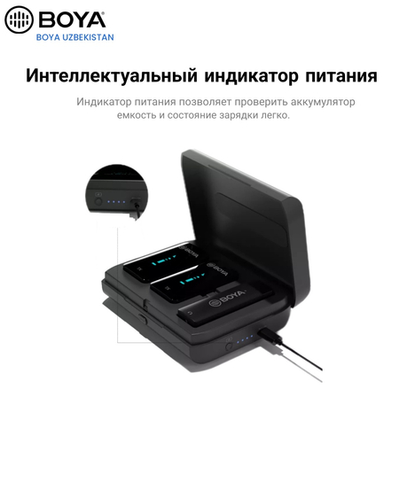Boya xm-6 K4 двойной микрофон для iPhone Saramonic Rode Dji
