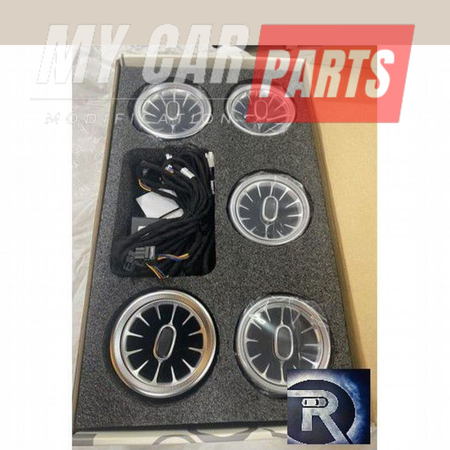 Воздуховоды с подсветкой Mercedes w205