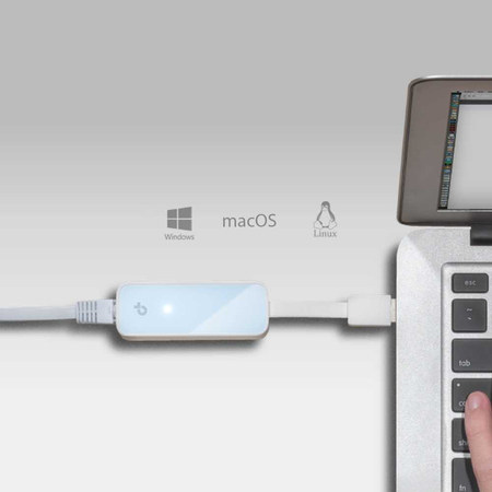 TP-Link UE200 Сетевой адаптер USB 2.0/Fast Ethernet