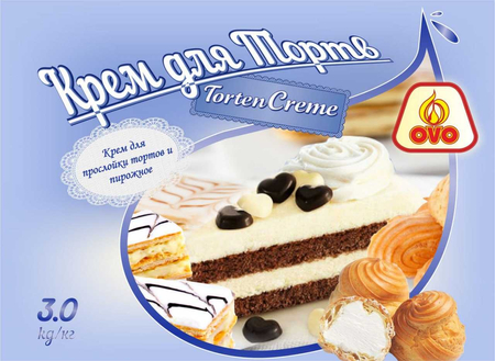 Сливка для украшения тортов