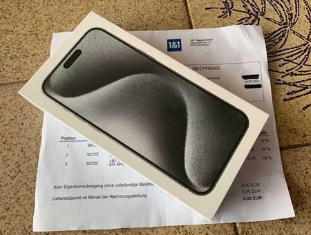 IPhone 15  pro max 256ggb
