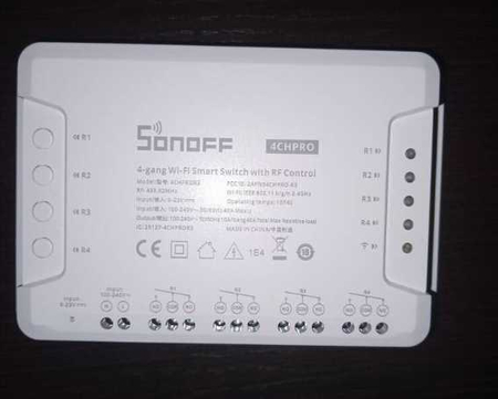 Sonoff 4CH умный WiFI переключатель. поддержка приложение eWelink