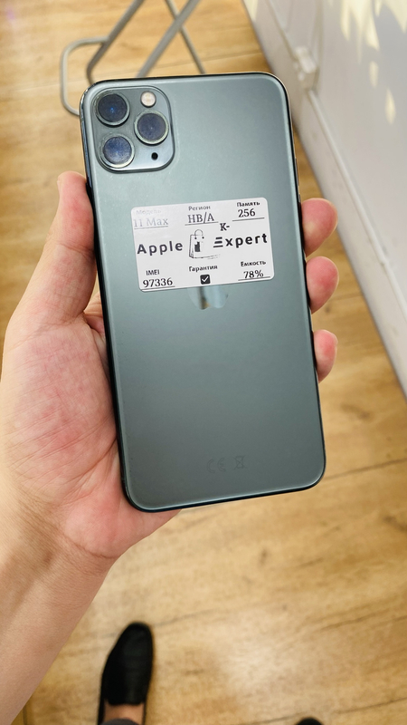 Rasrochka va Naht! 11 pro max 256gb HB/A green 78% Apple Expert