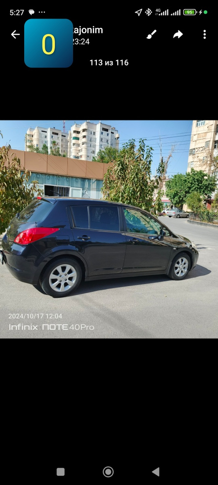 NISSAN TIIDA inamarka sedan